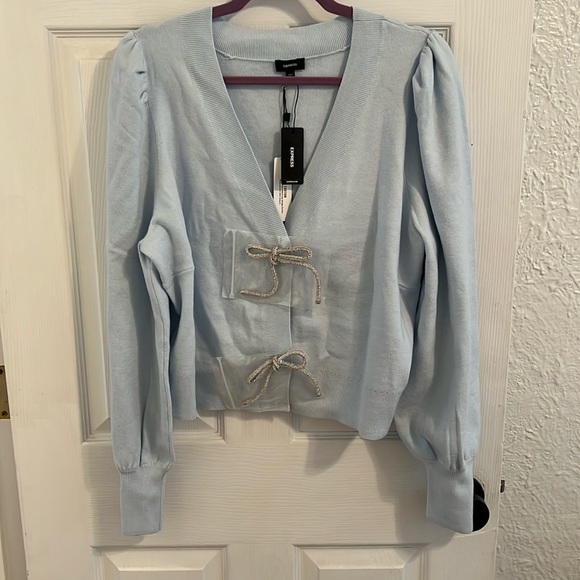 Express | Sweaters | Express Bow Sweater | Poshmark